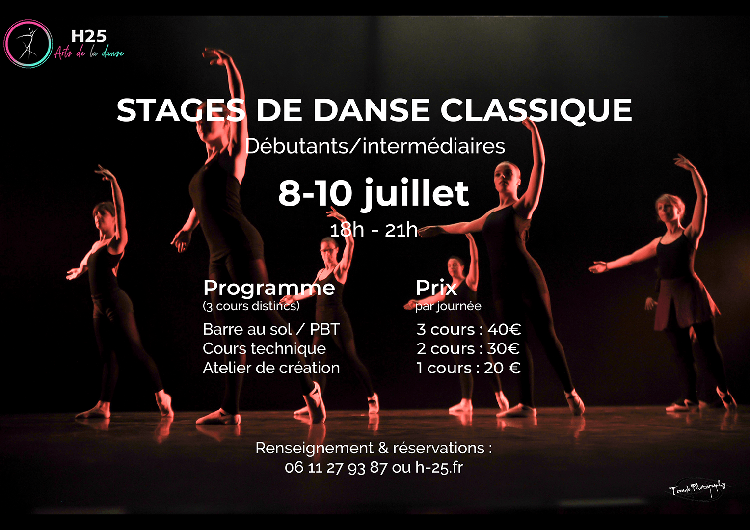 Stage De Danse Classique - Juillet 2019 | H25 - Arts De La Danse